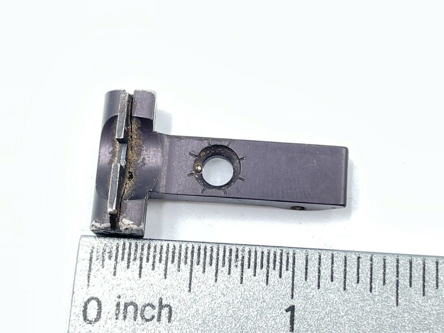 Ruger Blackhawk 357 mag New model. revolver parts rear sight and screw ...