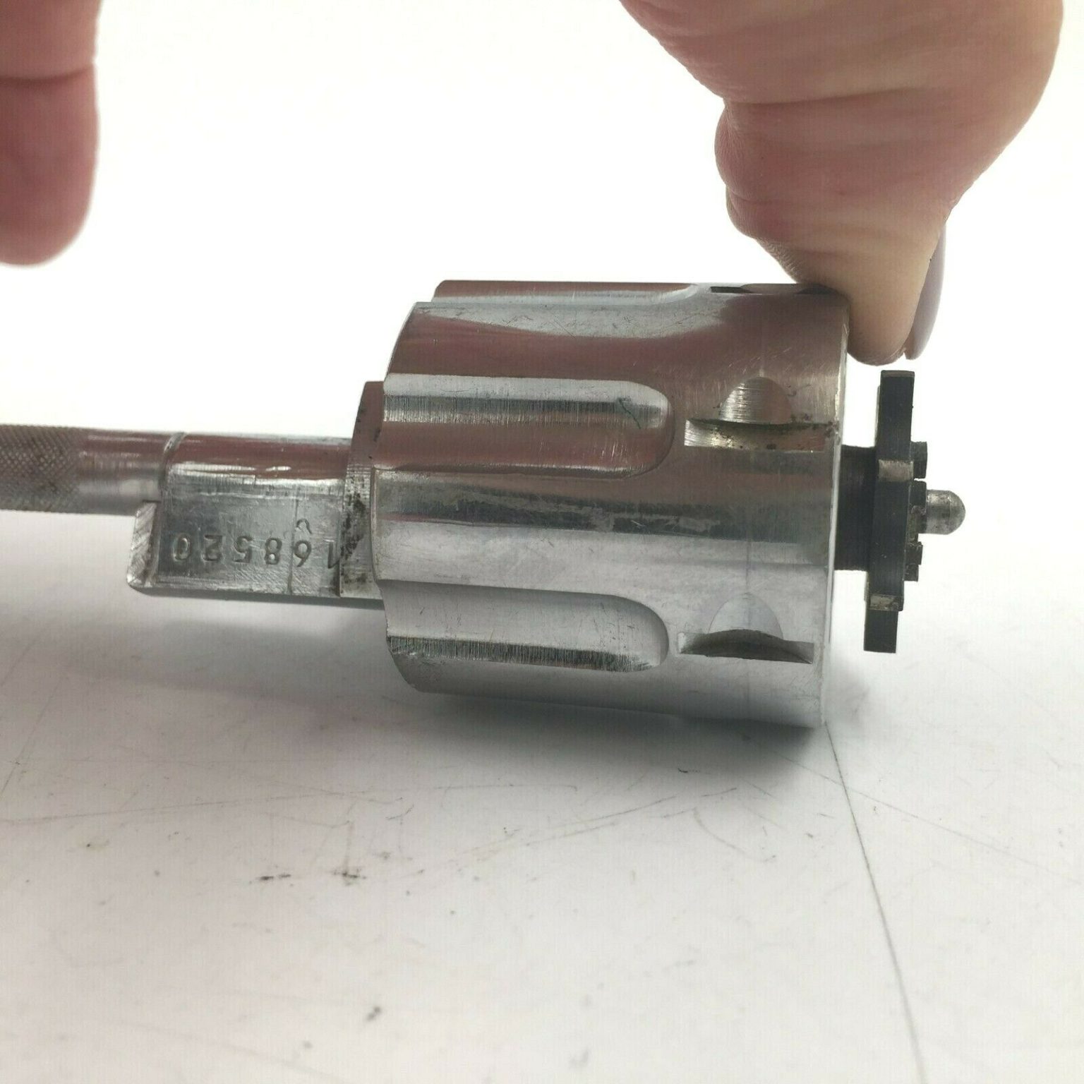 Arminius HW3 32 S&W Long Revolver Parts: Cylinder with Extractor ...