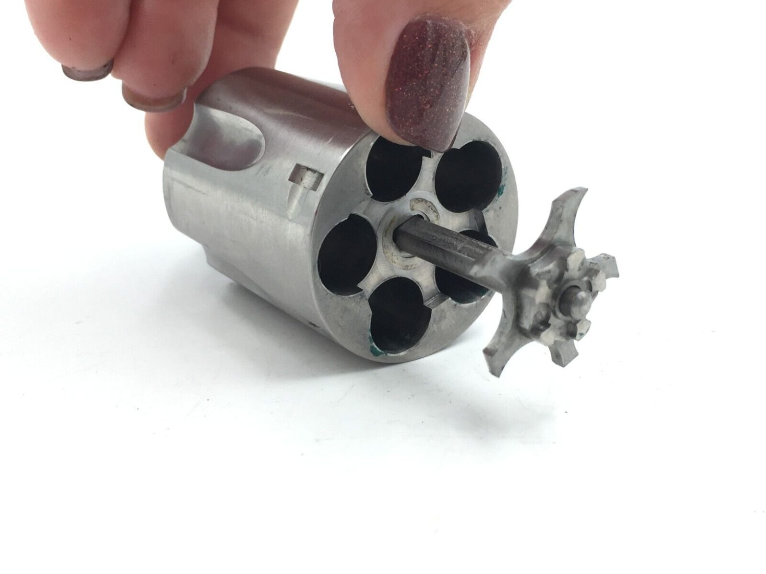 Smith & Wesson 60-14, 357 Magnum Revolver Parts: Cylinder with Yoke ...