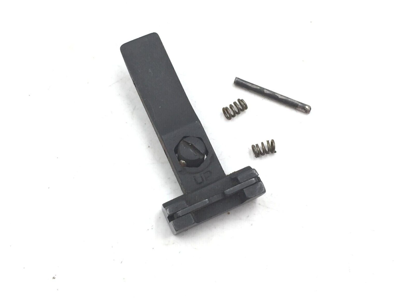 Colt “New Frontier” 22LR Revolver Parts: Rear Sight with Springs & Pin ...