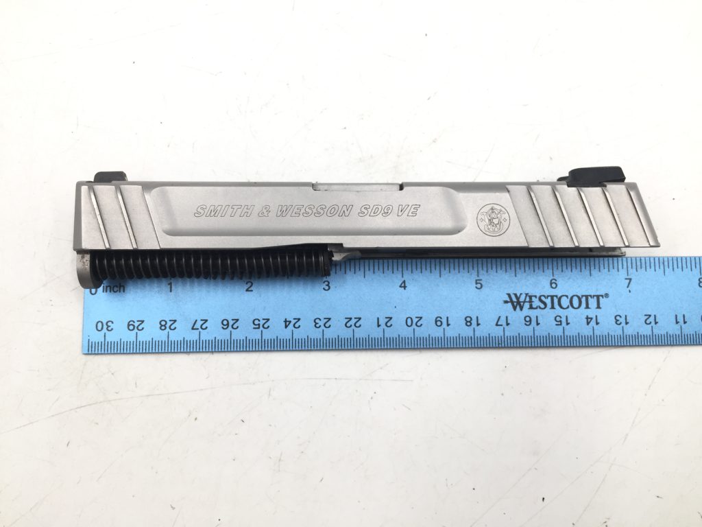Smith & Wesson SD9VE, 9mm Pistol Part: Slide, Barrel, & Recoil Guide ...