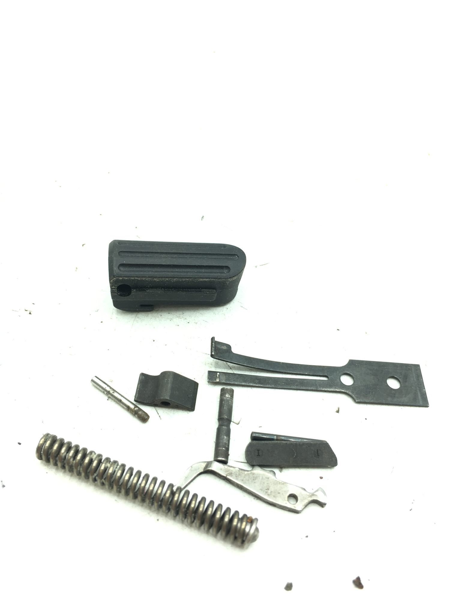 Sig Sauer P238 380acp, pistol parts, mainspring housing, spring, pins ...