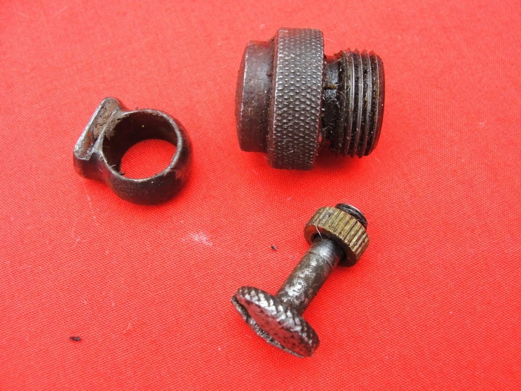 Savage 6A 22 LR, Rifle Parts: Magazine Tube Mount, Takedown Screw ...